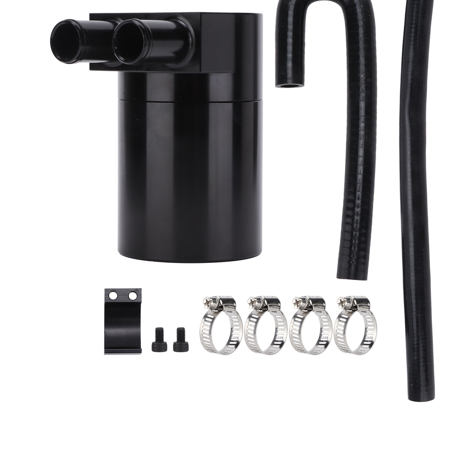 Double Baffled Oil Catch Can with Hoses Replacement for N54 335i 135i ...