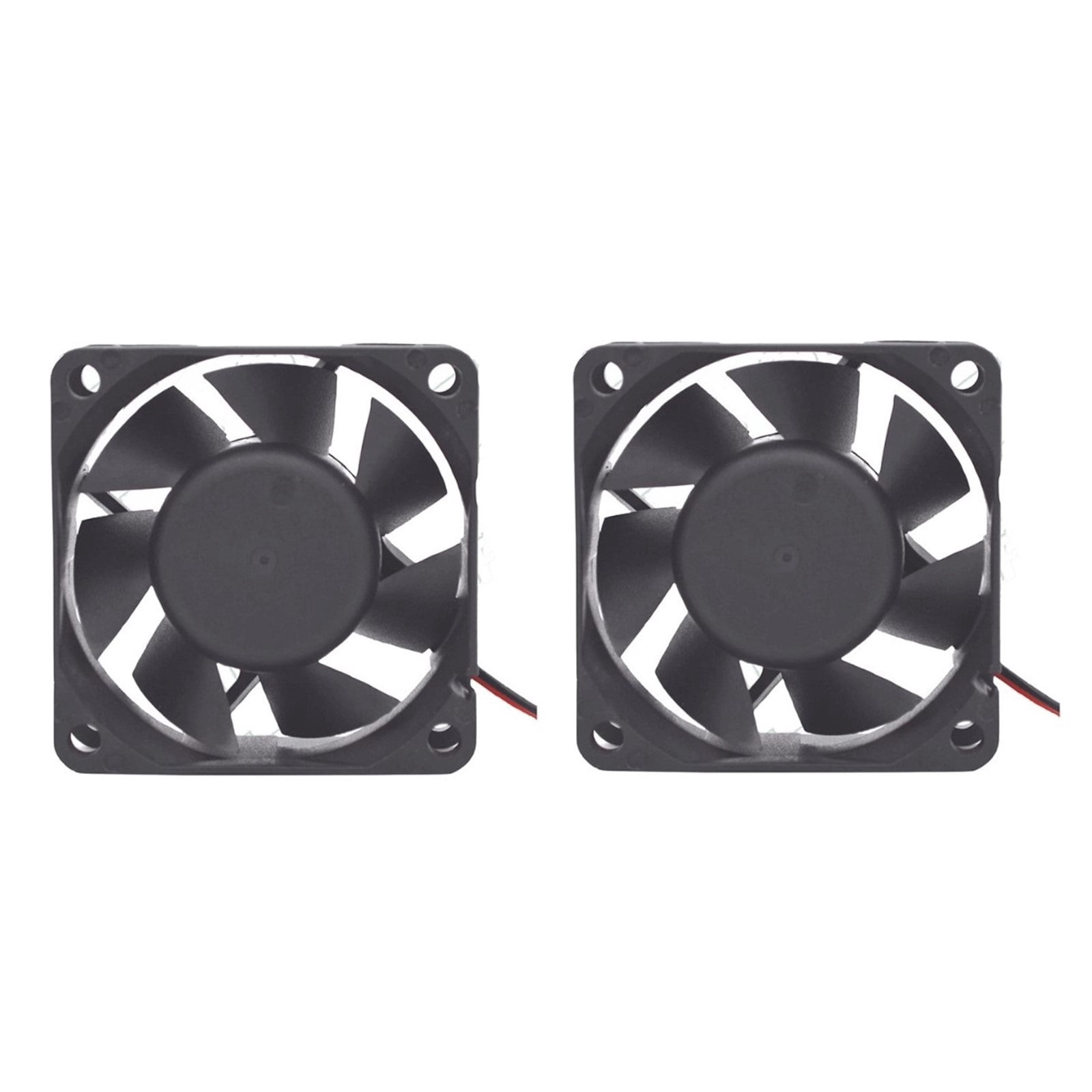 Double Ball Bearings Fan, 2Pcs DC 12V Big Airflow Cooling Fans for 3D ...