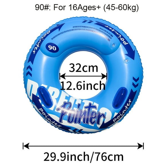 Double Balloon Inflatable Swimming Ring，Beach toys Pool Floaties for ...