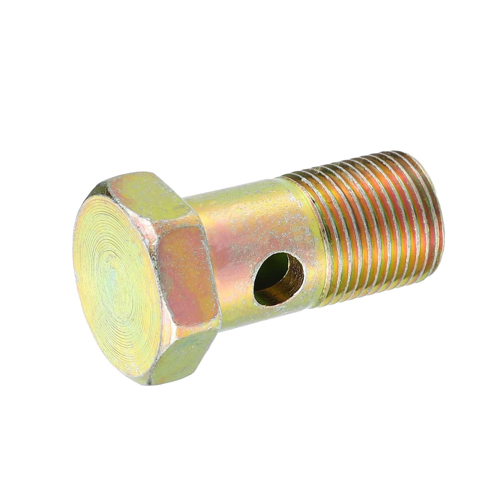 Double Banjo Bolt G3/8" Length 40mm Turbo Brake Line Fitting Adapter Universal for Car Metal ...