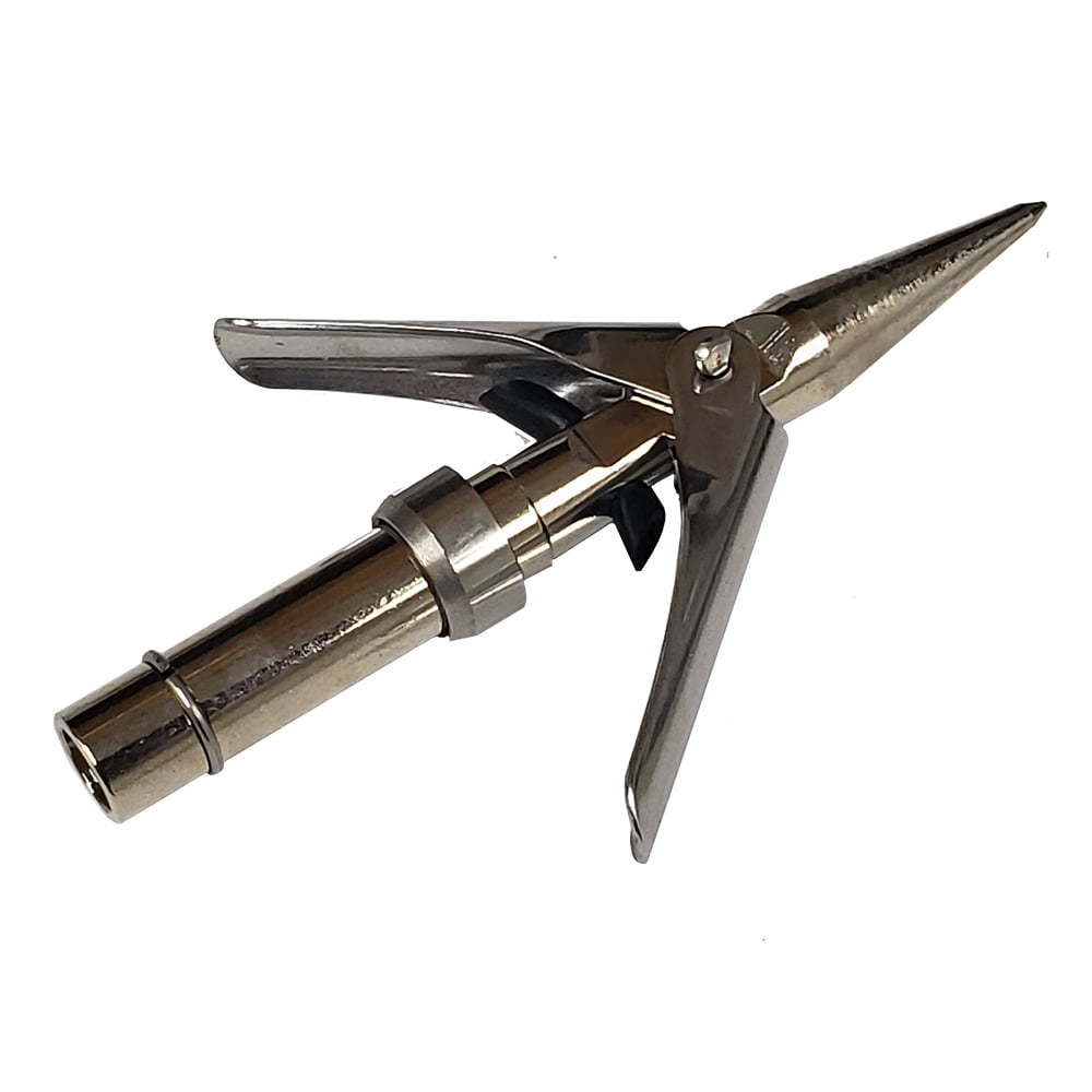 Double Barb Pole Spear Tip, 6mm Female Thread - Walmart.com