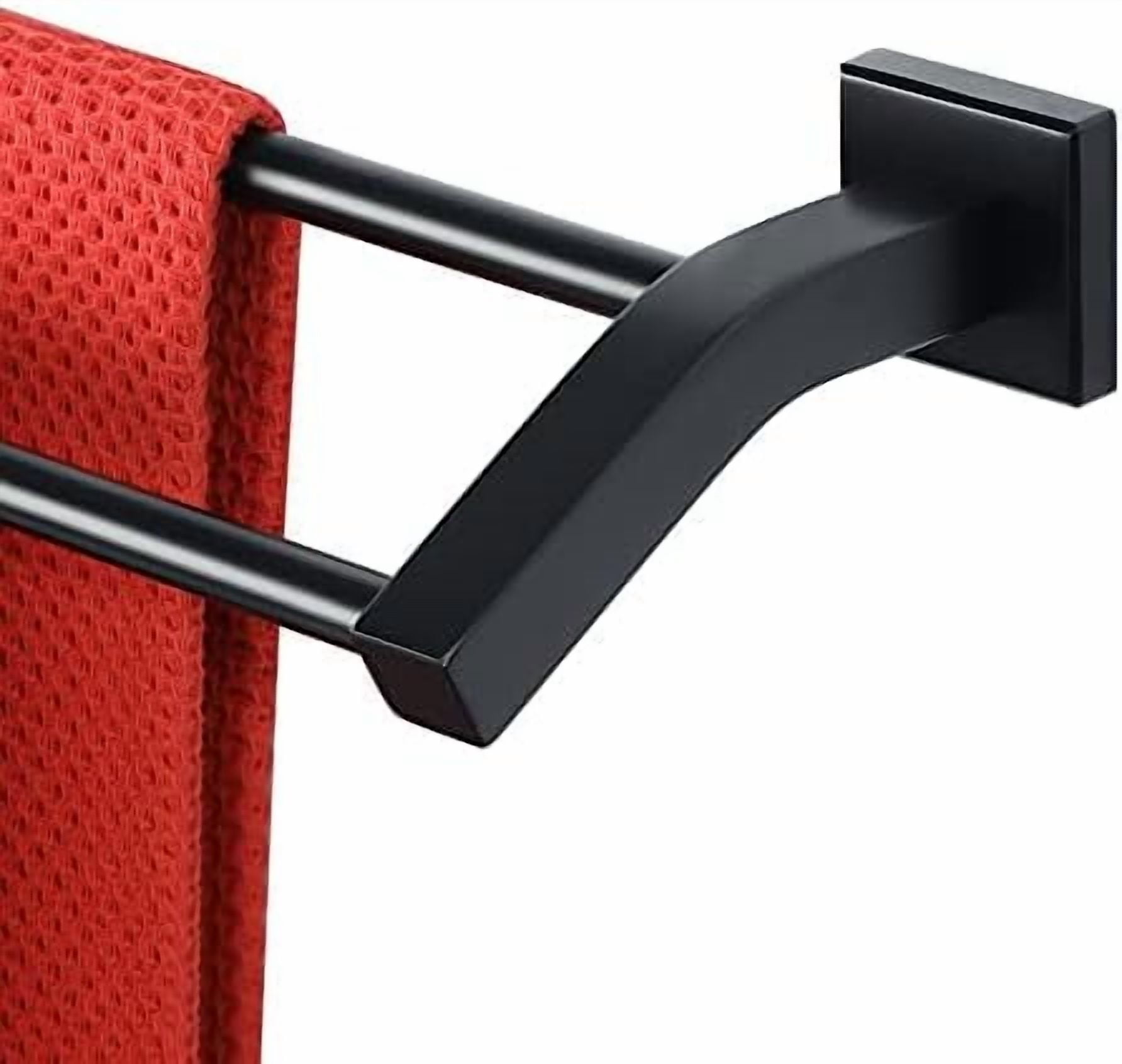 Double Bath Towel Bars Towel Racks for Bathroom,Wall Mount Towel Holder ...