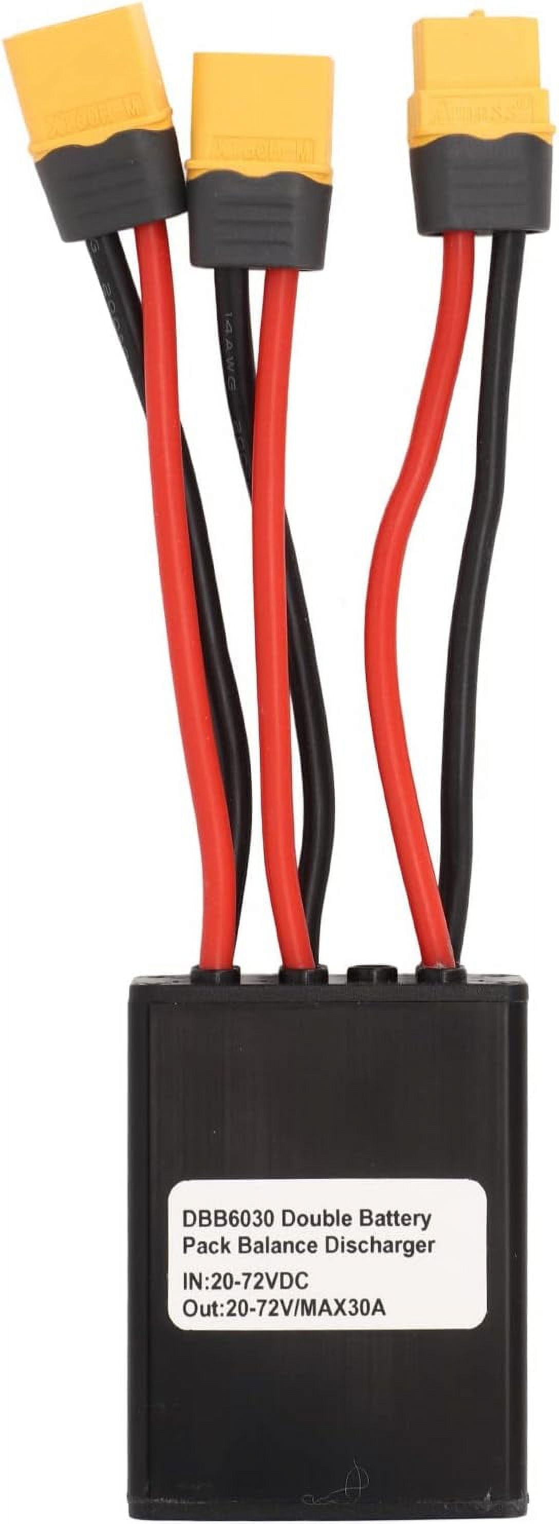 Double Battery Discharge Converter for , 20V-72V DC Dual Battery Pack ...