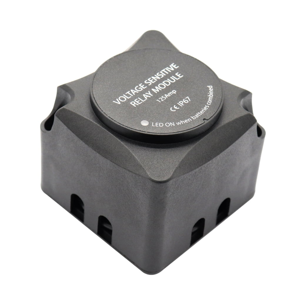 Double Battery Protective Intelligent Isolator VSR 12V Split Charge ...