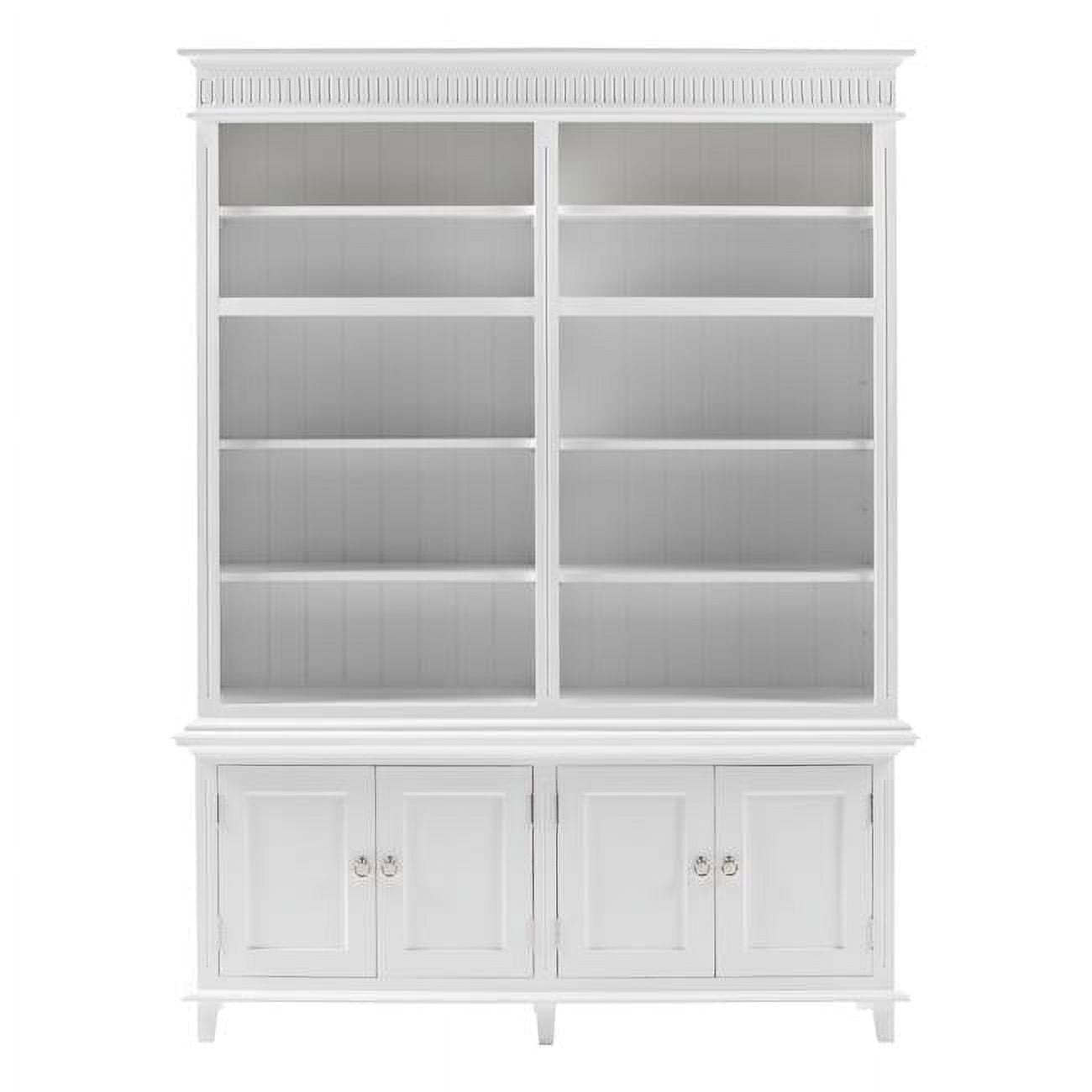 Double-Bay Hutch Unit, Classic White - Walmart.com