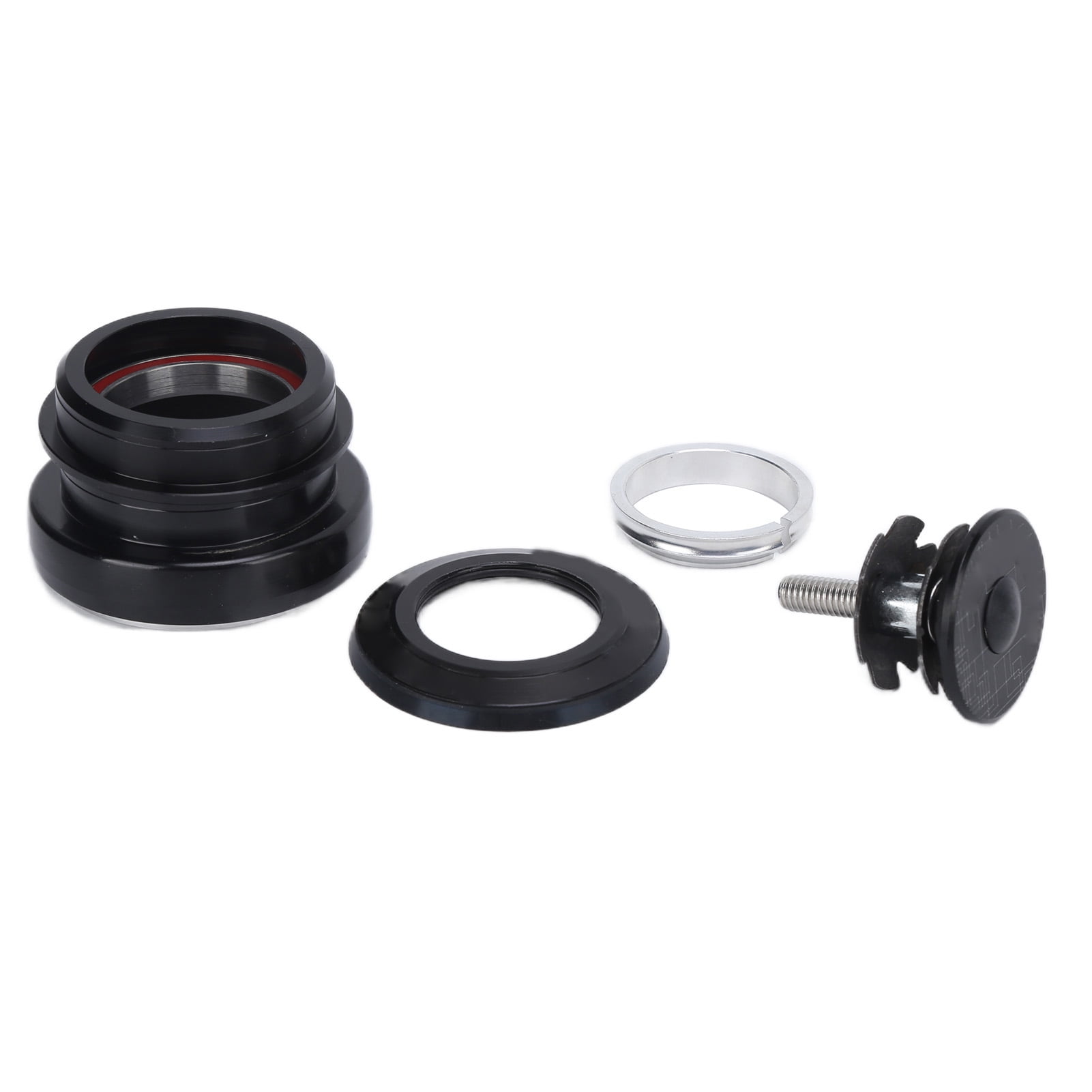 Double Bearing Bike Headset, 360 Rotation, Fits 1.5" Cone Forks ...
