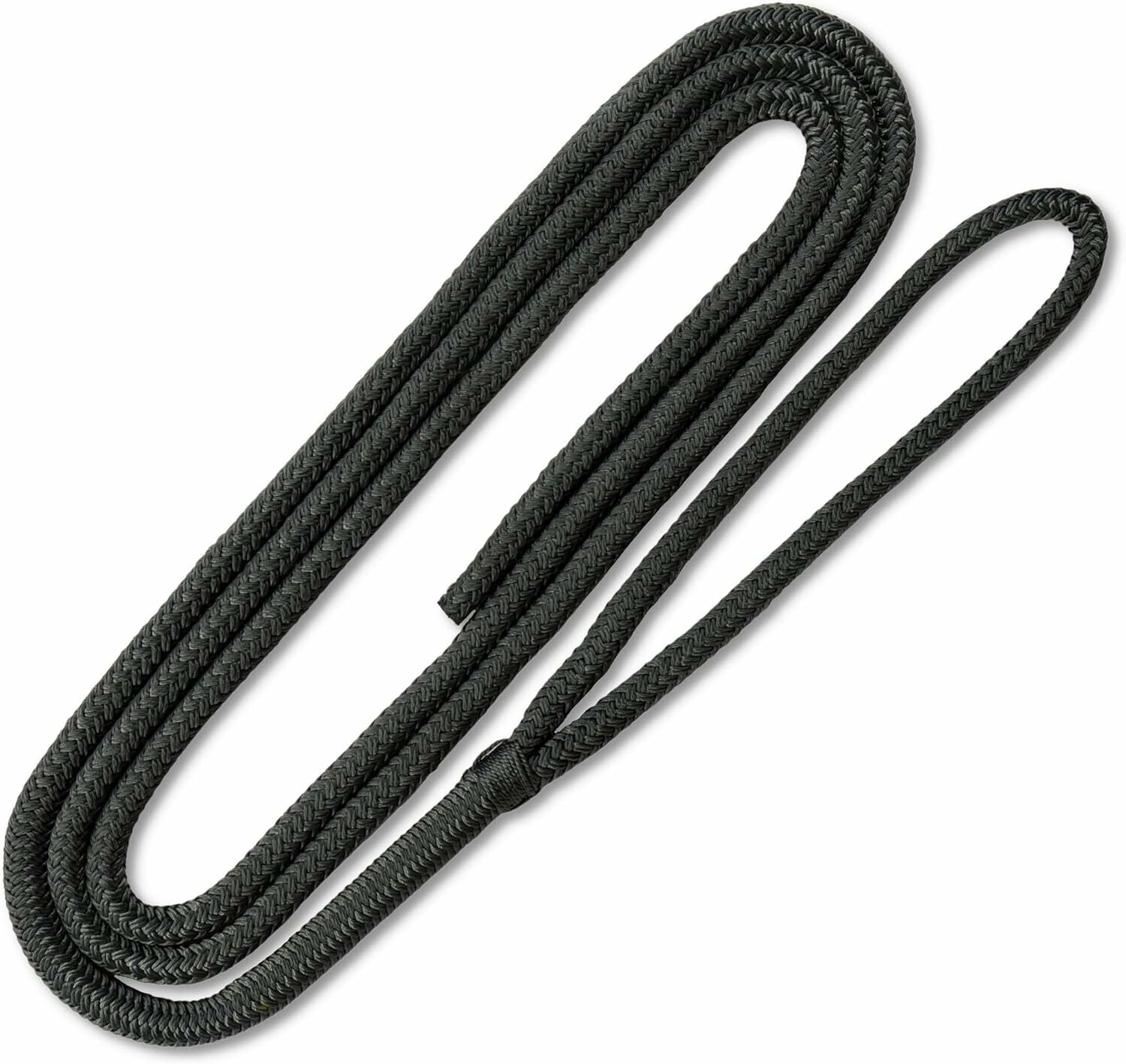 Double Braid Dock Lines | 1/2 in. x 20 feet | Gray - Walmart.com