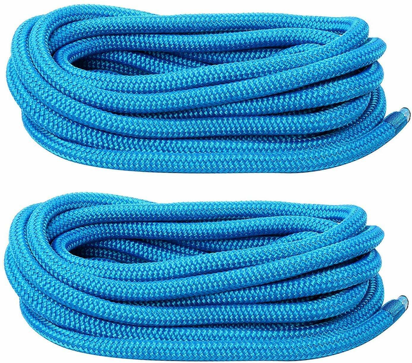 Double Braid Nylon Mooring Rope Double Braided Dock Line 2 Pack 5/8 ...