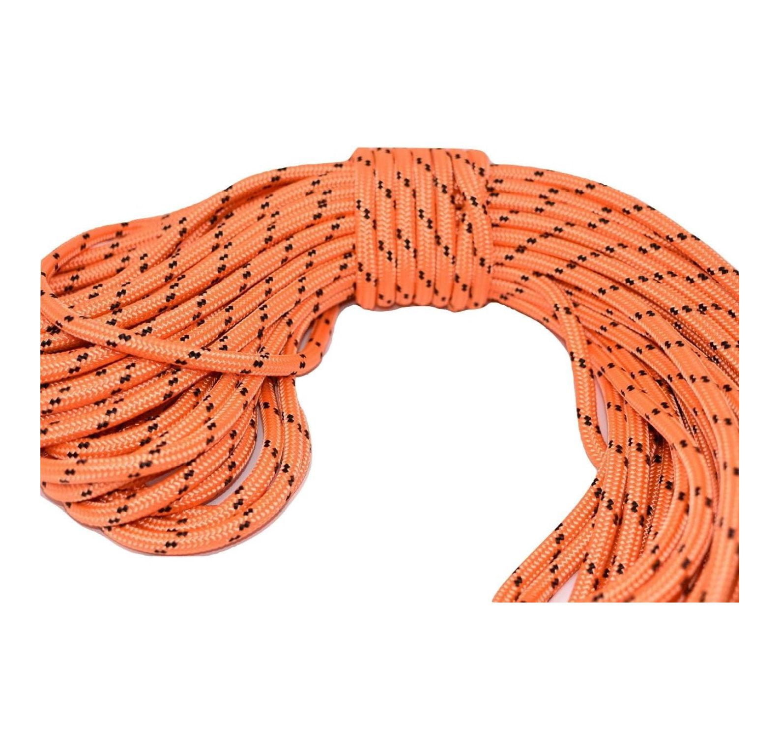 Double Braid Polyester Rope 1/2 in x 100 ft Orange - Walmart.com