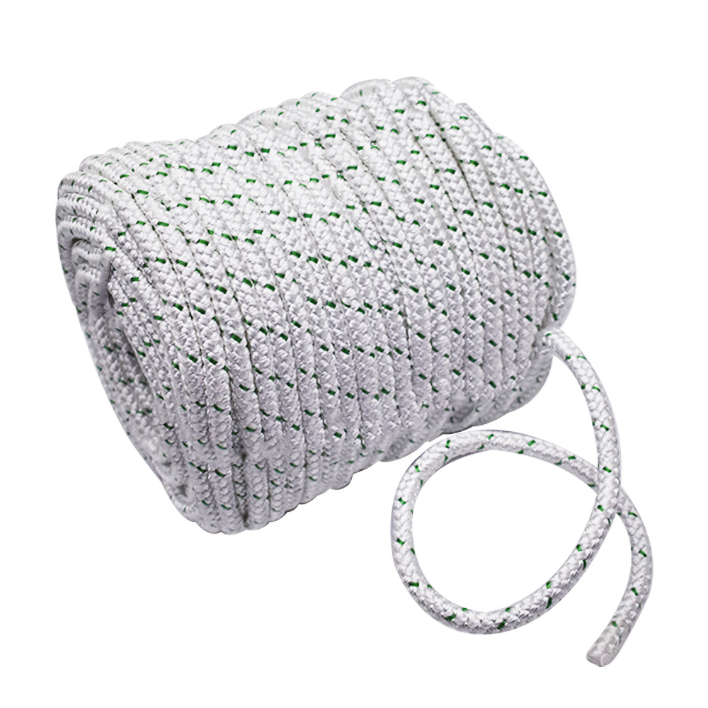 Hyper Tough Diamond Braided Polypropylene Rope, Green, 3/16 inch x 75 ...
