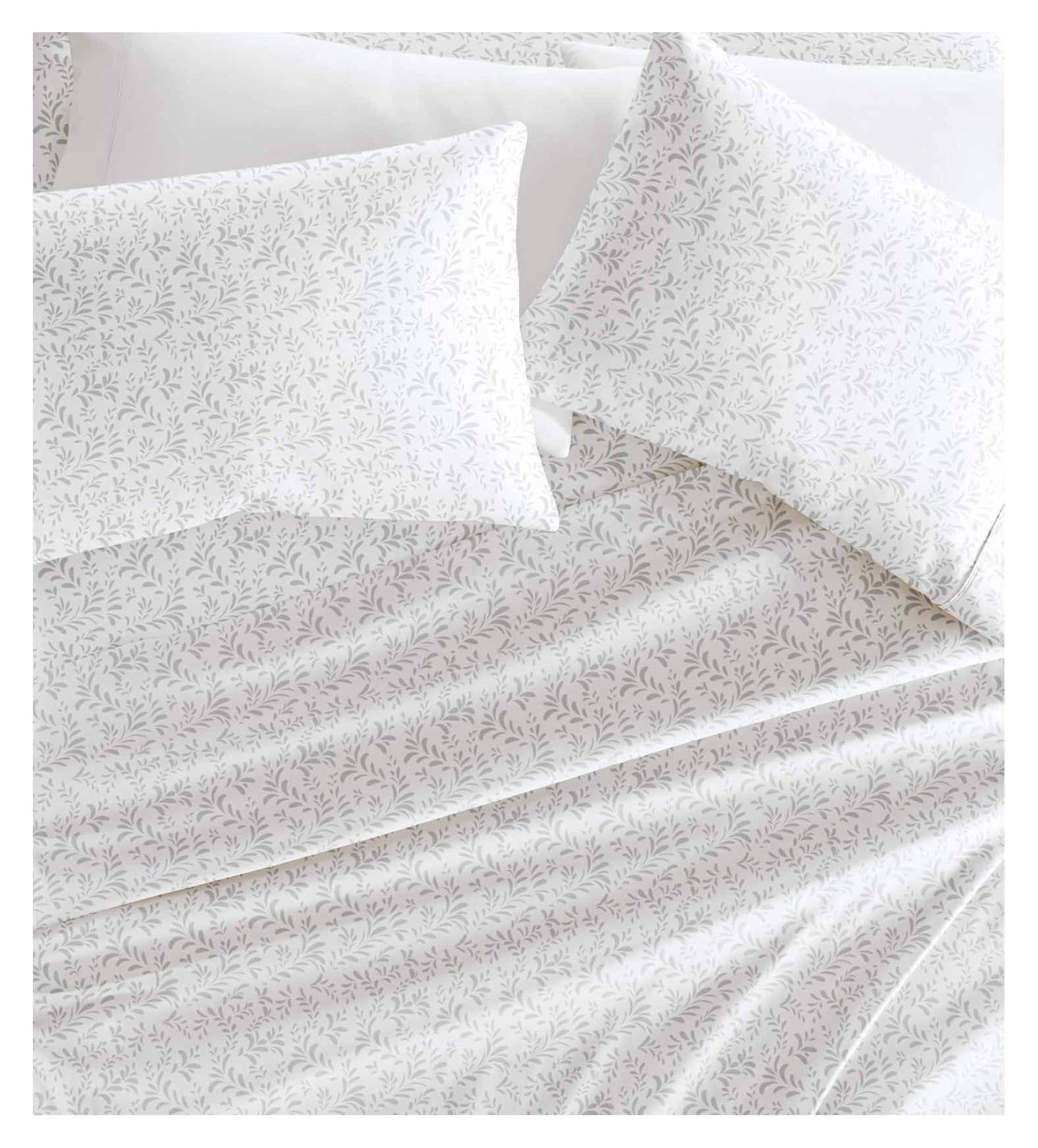 Double-Brushed Patterned Microfiber Twin Sheet Set 3 Piece – Oeko-TEX ...