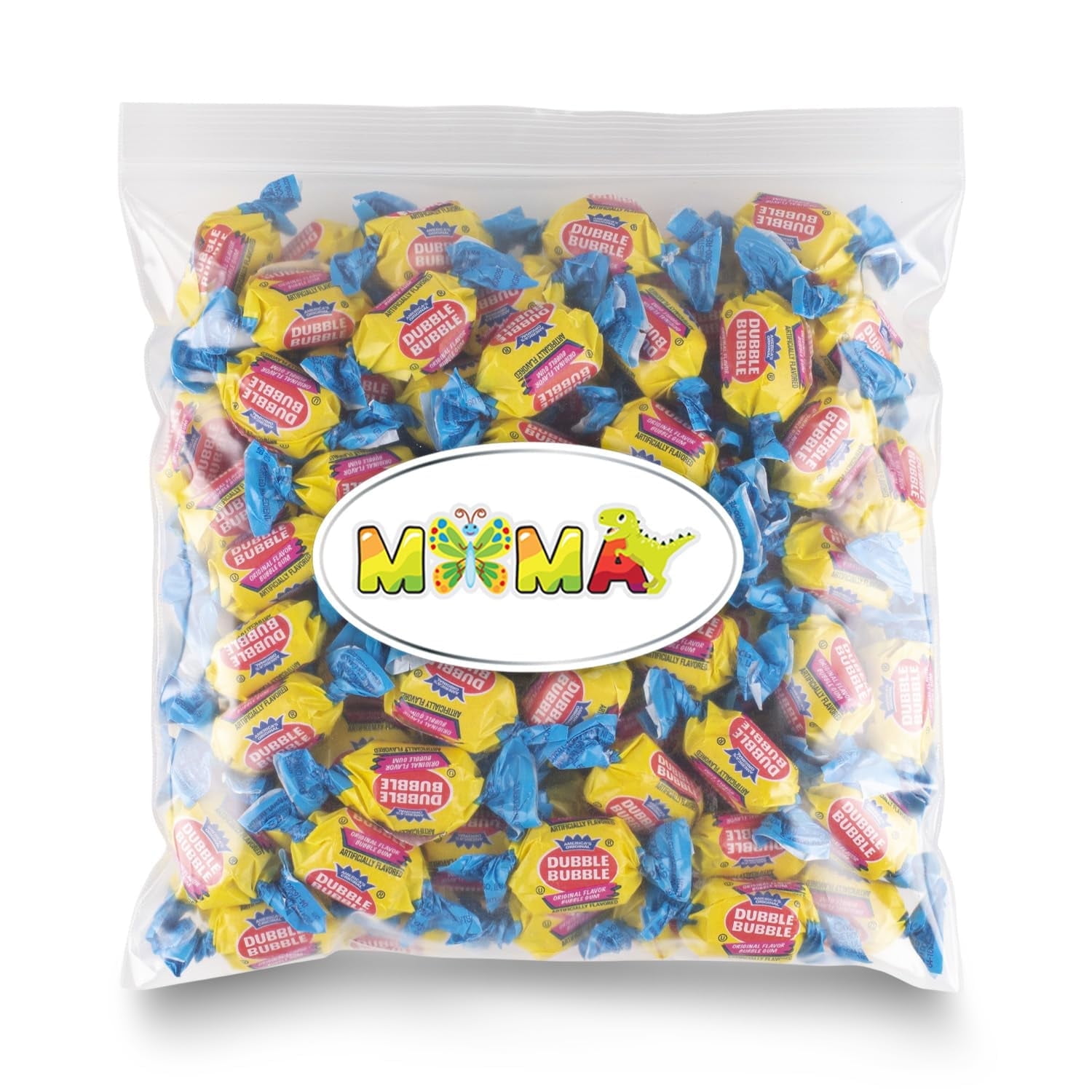 Double Bubble Bubble Gum - Individually Wrapped 2LB, Original Bubblegum ...