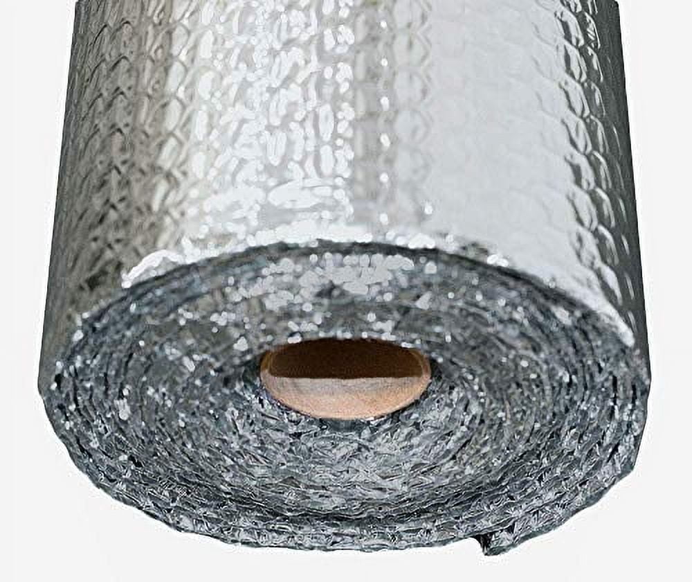 Double Bubble Reflective Foil Insulation (36 inch X 25 Ft Roll) Industrial Strength, Commercial ...
