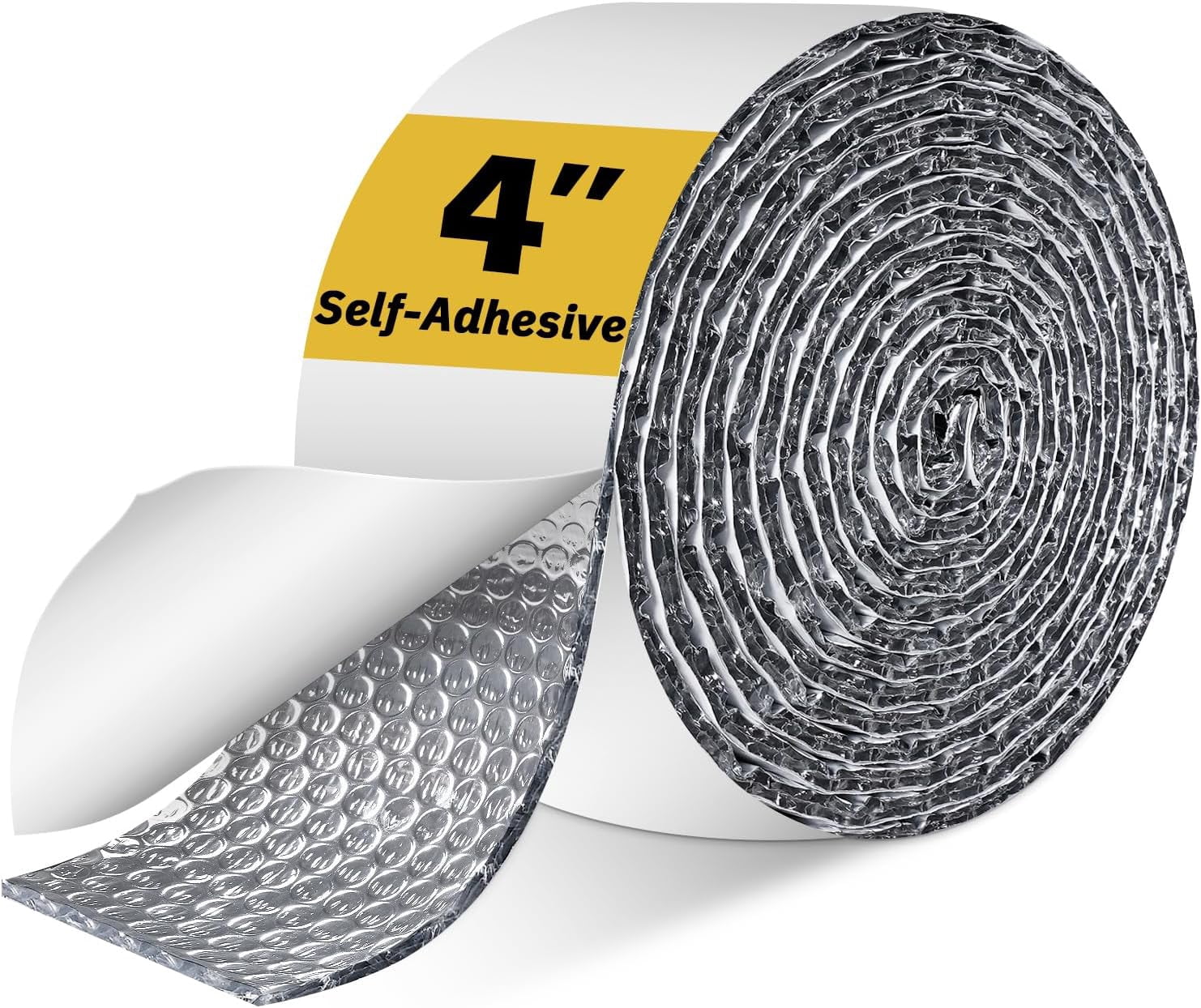 Double Bubble Reflective Foil Insulation Tape, Self-Adhesive Ac Pipe ...