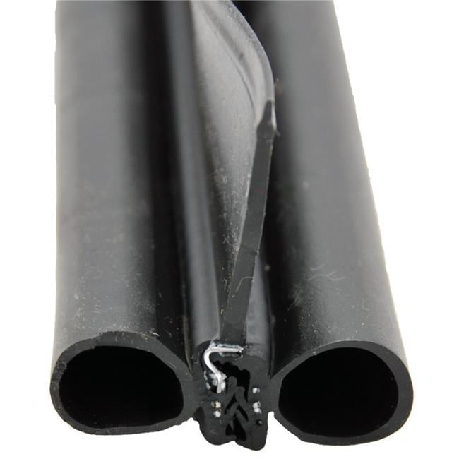 Strike3 Double Bulb Seal, Wiper Trailer Weatherstripping, 2 x 2 - 0.25 ...
