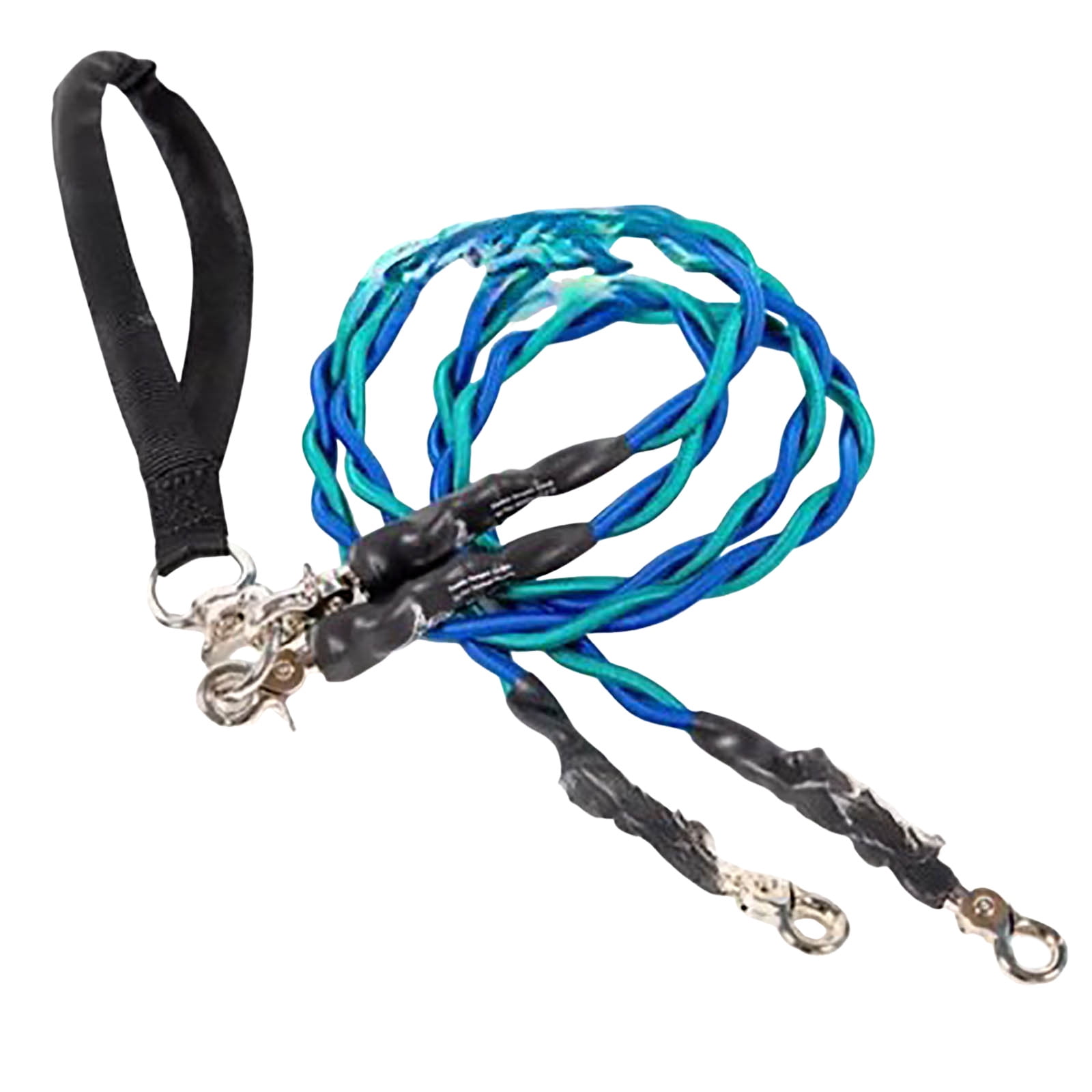 Double Bungee Dog Leash 1st Step Training Tool Expandable Absorbing ...