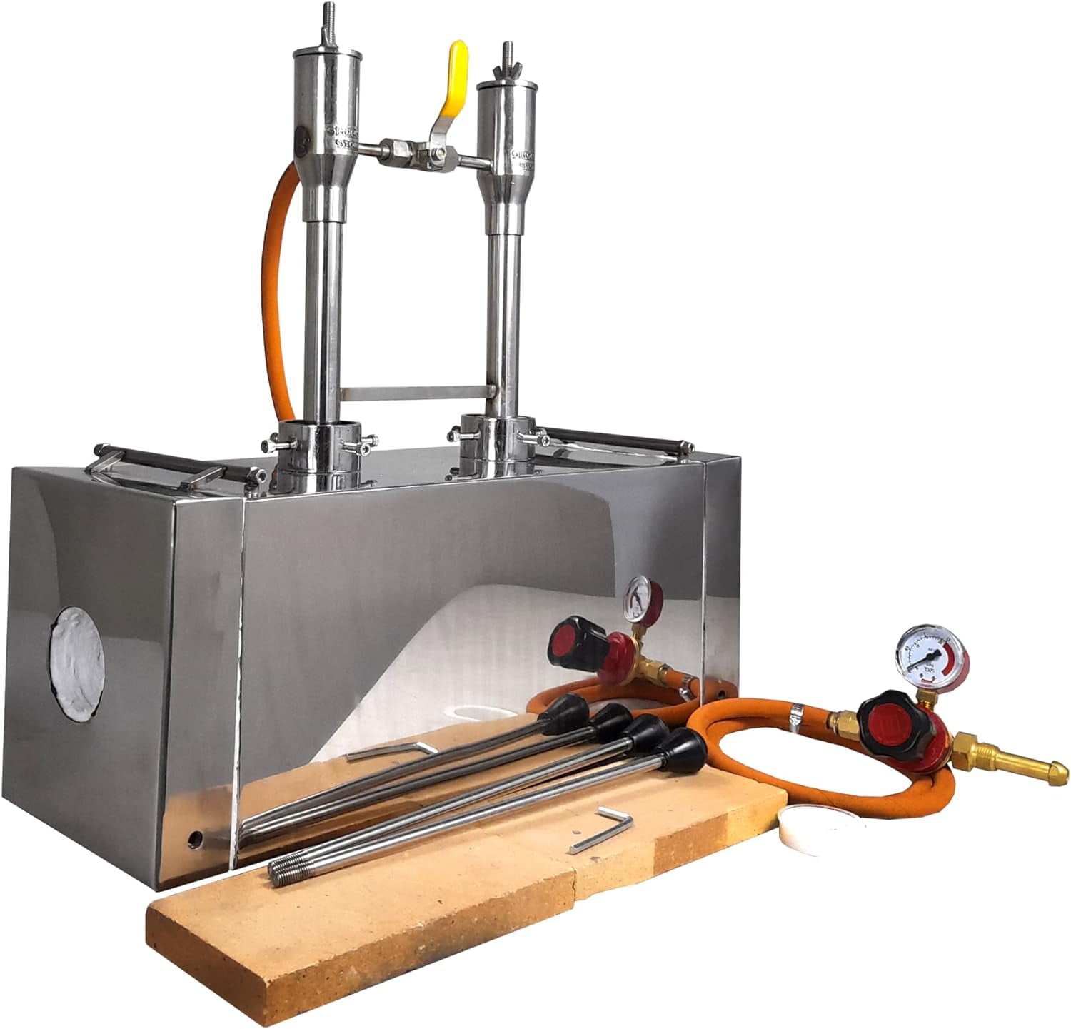 Double Burner With Both Side Door, 2600F Rated, Propane Gas Forge for ...