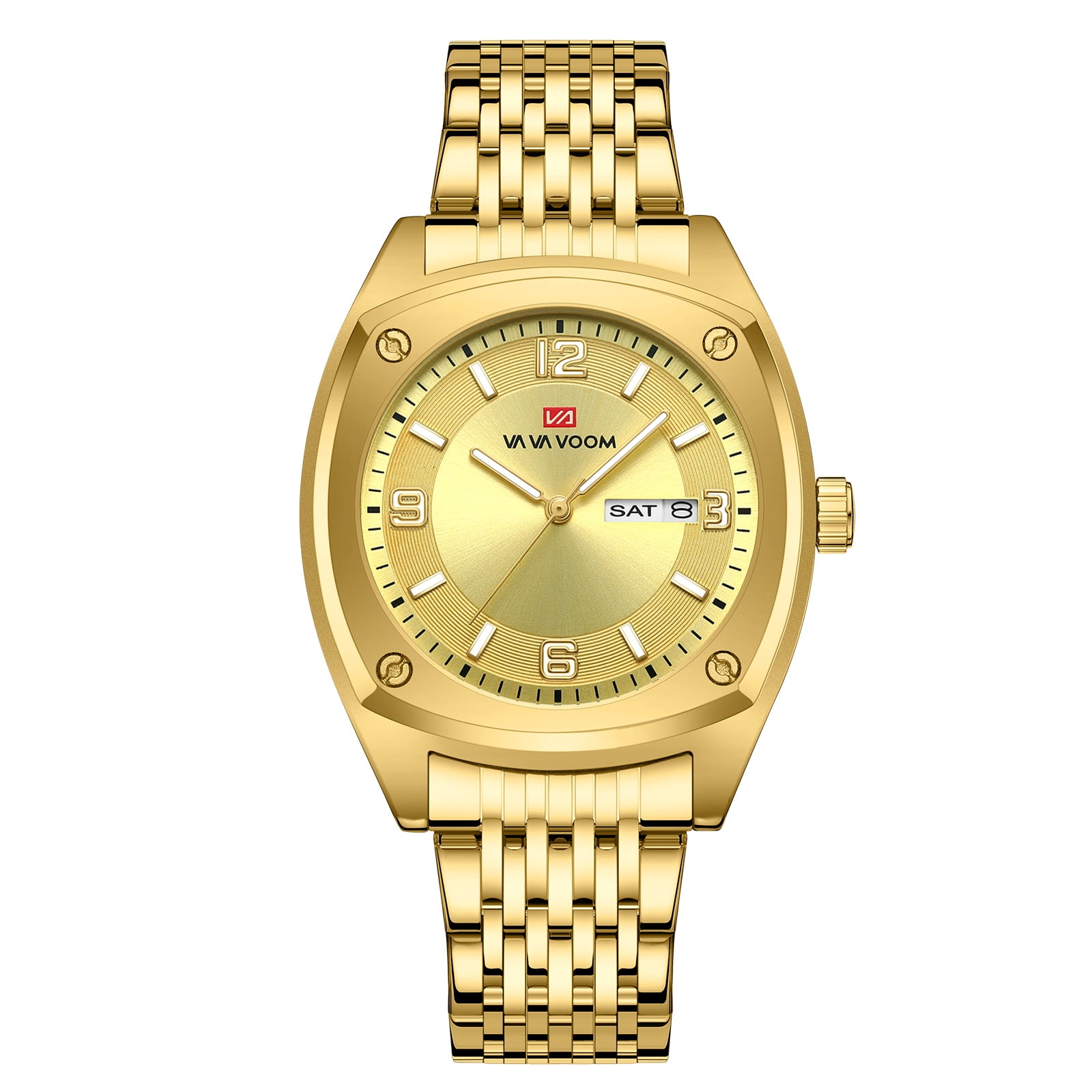 Double Calendar Business Men's Watch, Waterproof, Luminous, Quartz ...