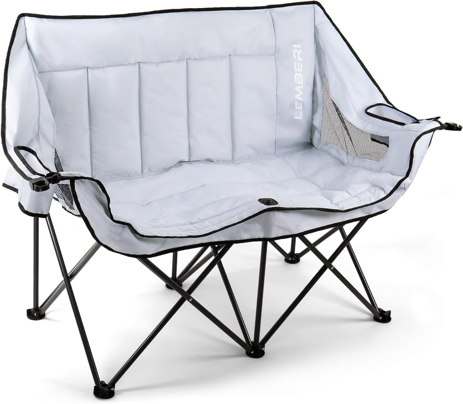 Double Camping Chair, Oversized Loveseat Camping Chair for 2 Person ...