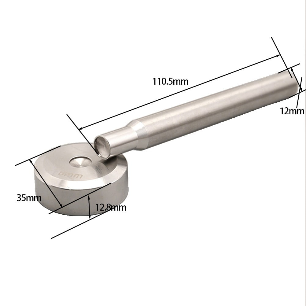 Double Cap Rivets Setting Tool Kit Rivet Punch Setter Hand Tool for ...