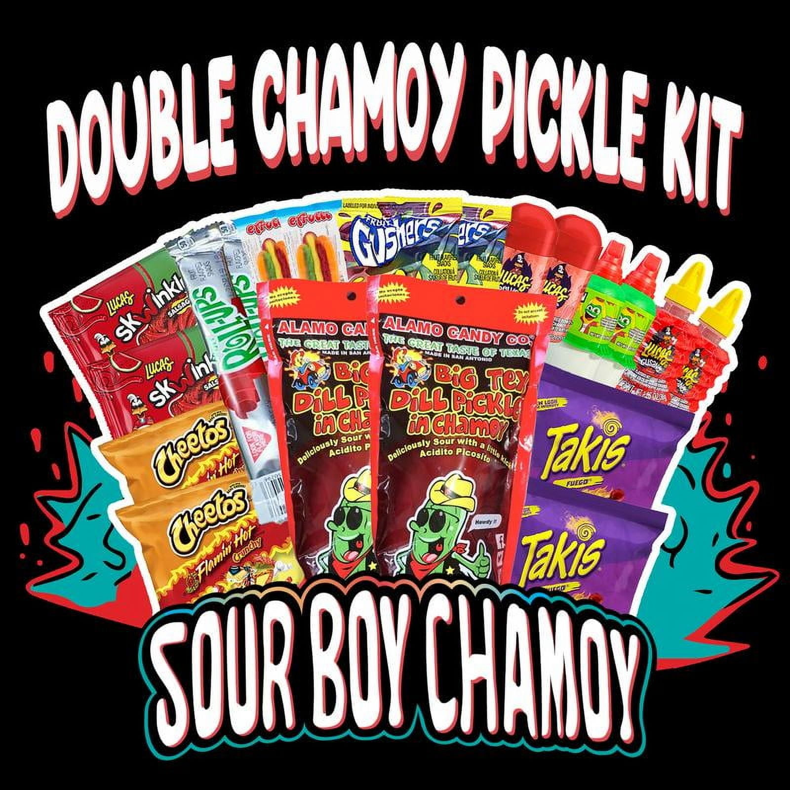 Double Chamoy Pickle Kit (20pc) - Walmart.com