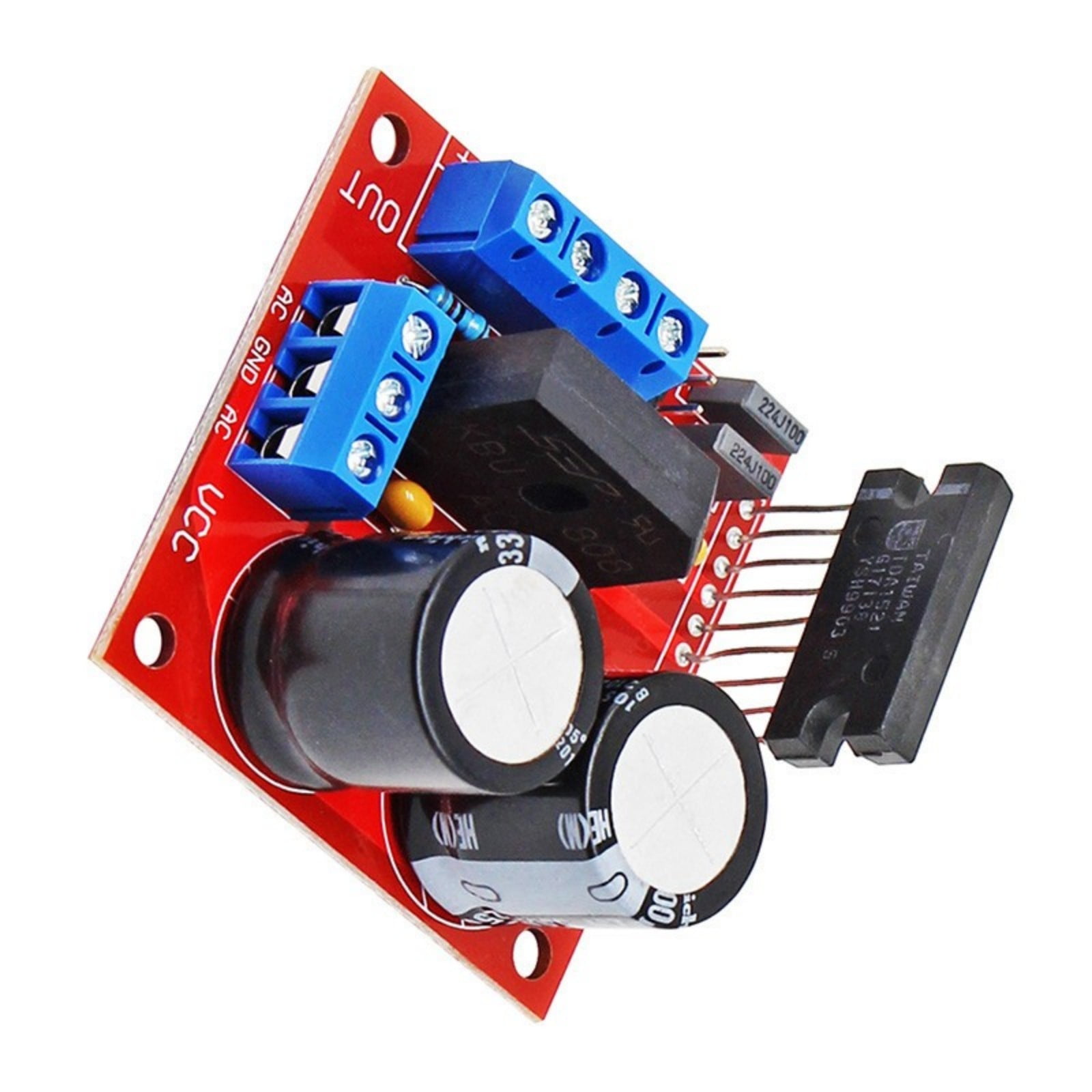 Double Channel 2x15W Stereo Amplifier Module Compactly Design for Sound ...