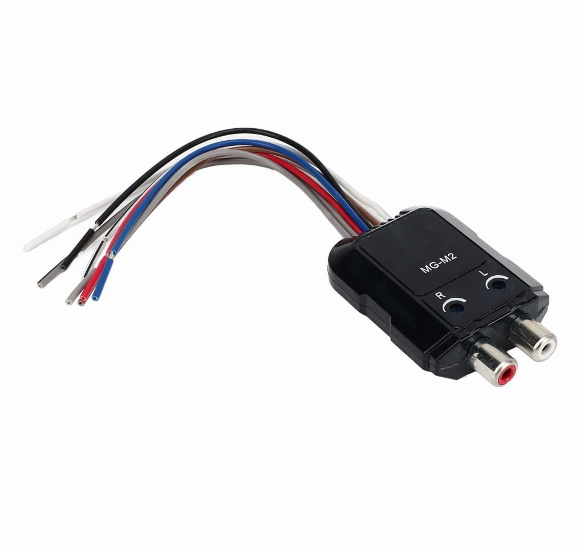 Double Channel Car Stereo Interfaces Modules sound Levels Converter for ...