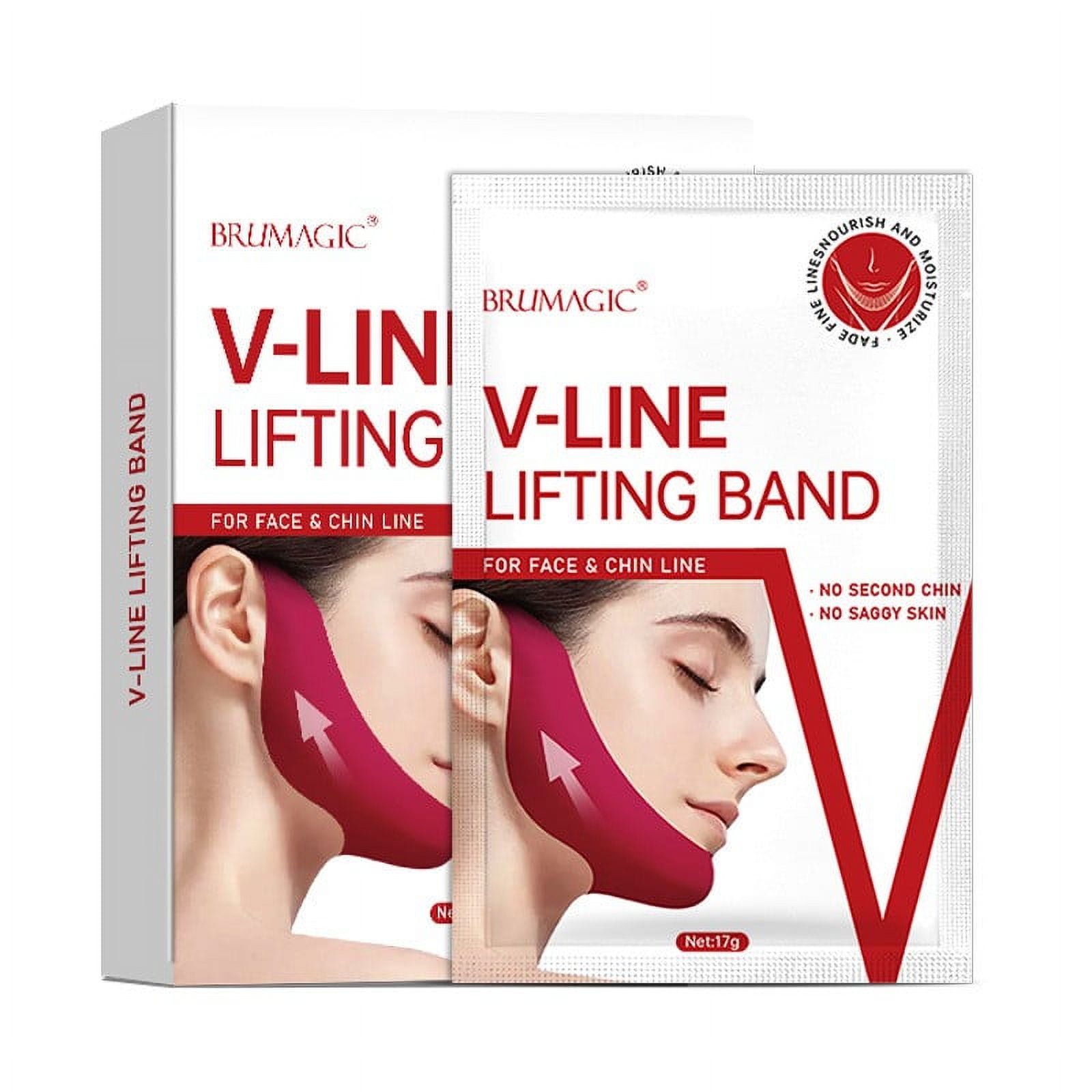 Double Chin Eliminator V Line Shaping Face Masks,Toning Hydrogel ...