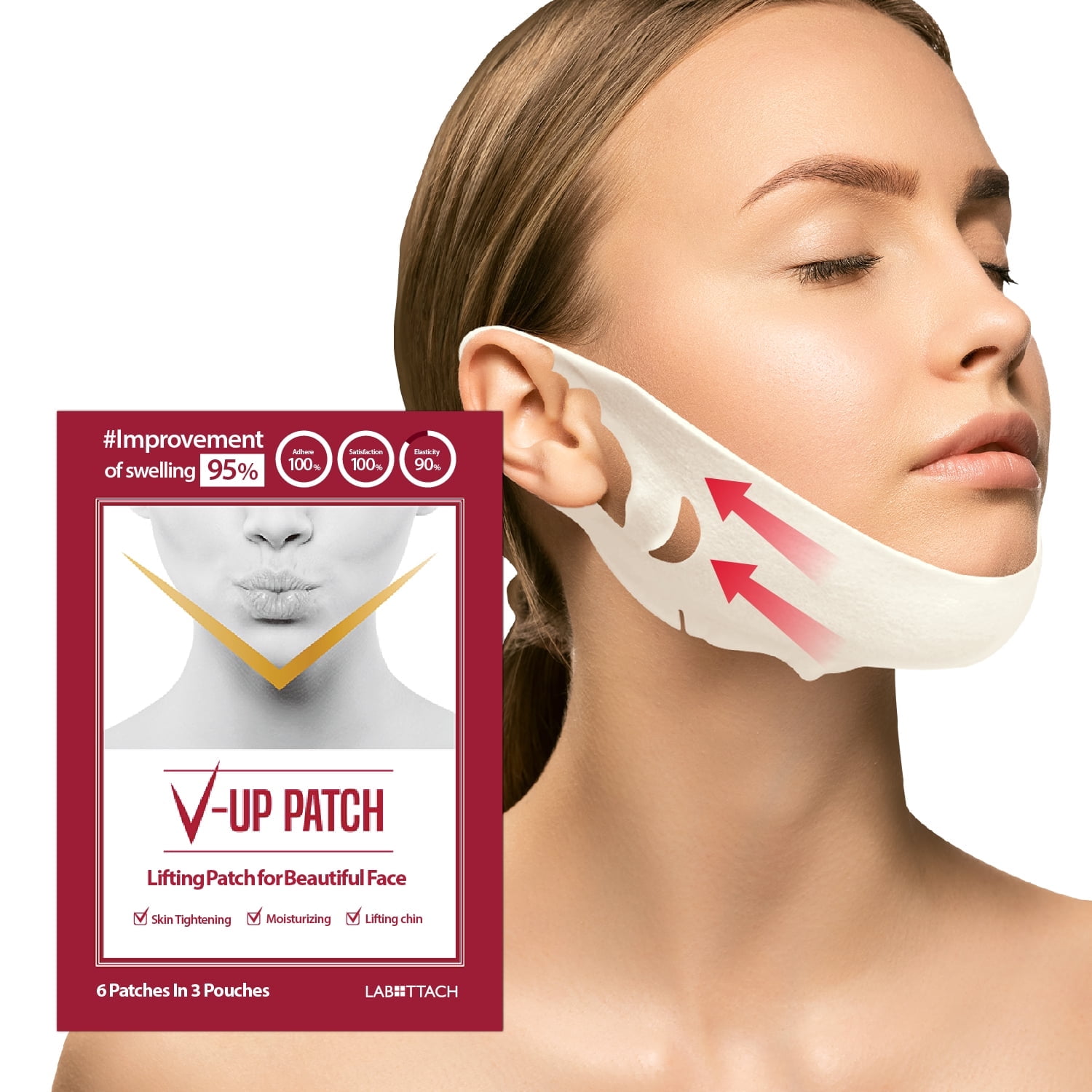 Double Chin Lifting Mask Patches, Double Chin Reducer Shaping, Face ...