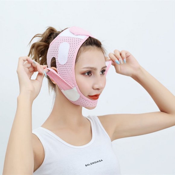 Facial Slimming Strap Before And After