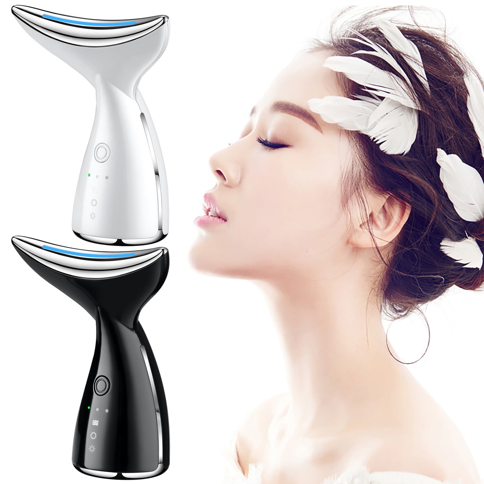 Double Chin Reducer Machine – Face & Neck Anti Aging Device, 3 Massage ...