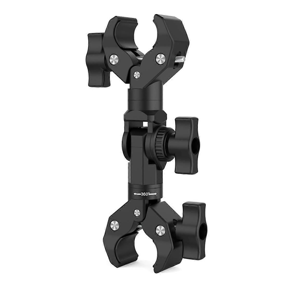 Double Clamp Mount Bracket Magic Arm Clamp for Camera Monitor Led Light ...
