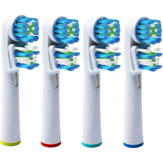 Double Clean Brush Heads, Compatible with Braun Oral-B Dual Clean ...
