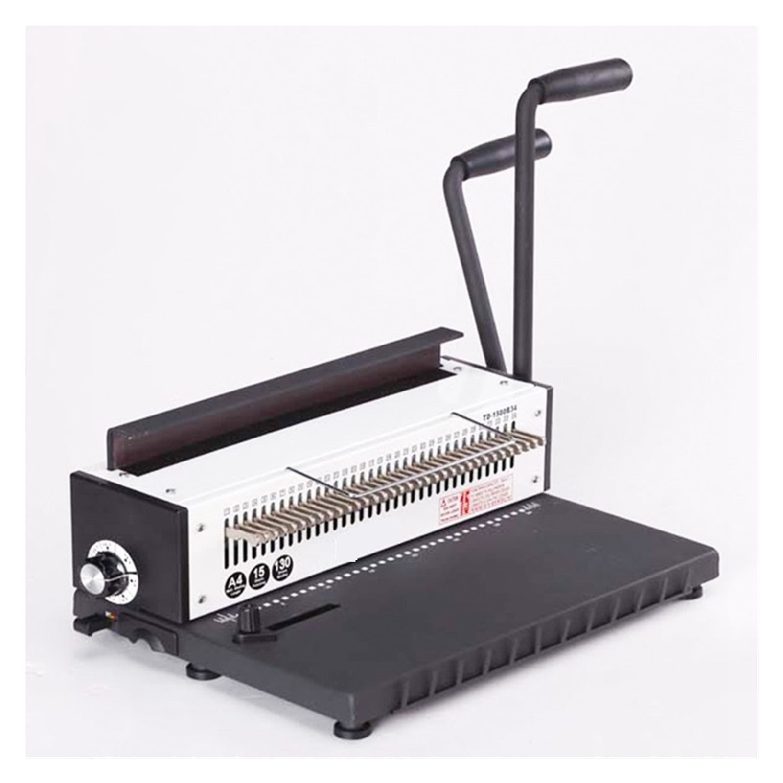 Double Coil Iron Ring A4 Binding Machine Full Knives Desk Calendar Punch Binding Machine ,Easy ...