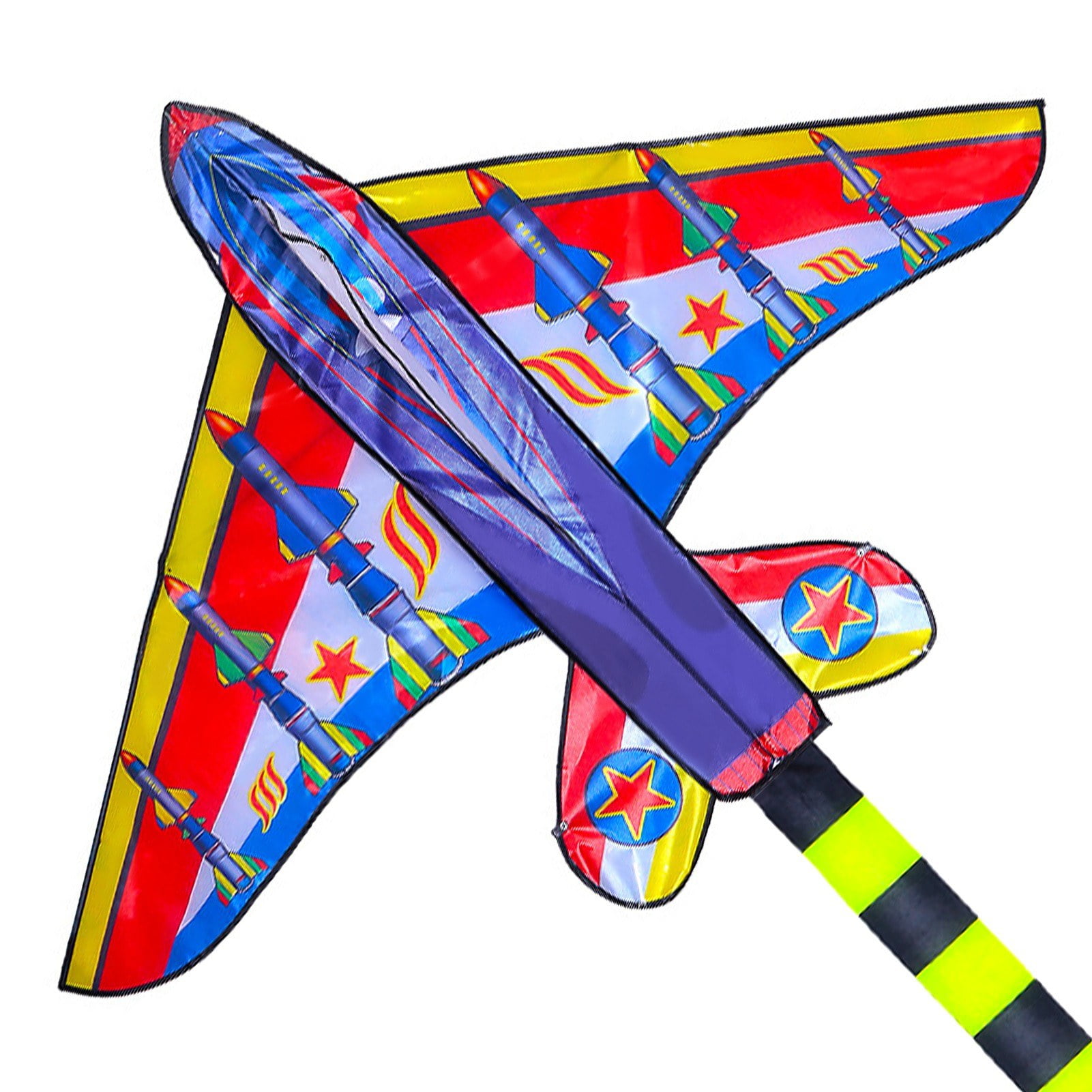 Double Color Plane Kite with 30 Meter Line - Walmart.com