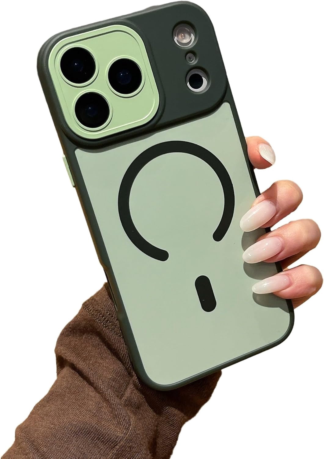 Double Color Ring Bracket Holder Magnetic Phone Case for iPhone ...