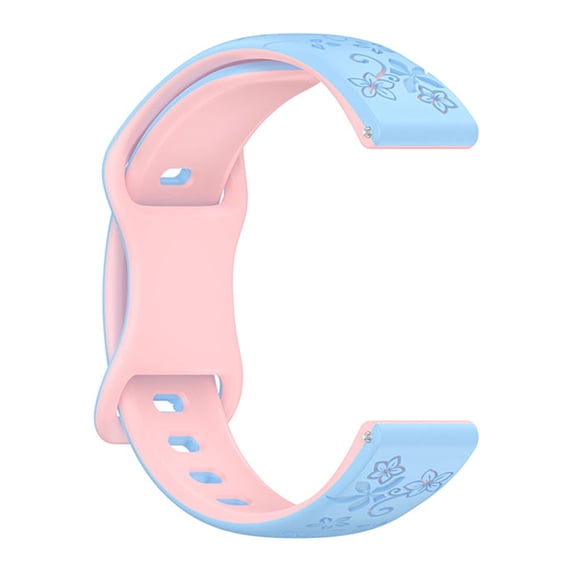 Double Color Silicone Straps Washable Bracelets Waterproof Belt For ...