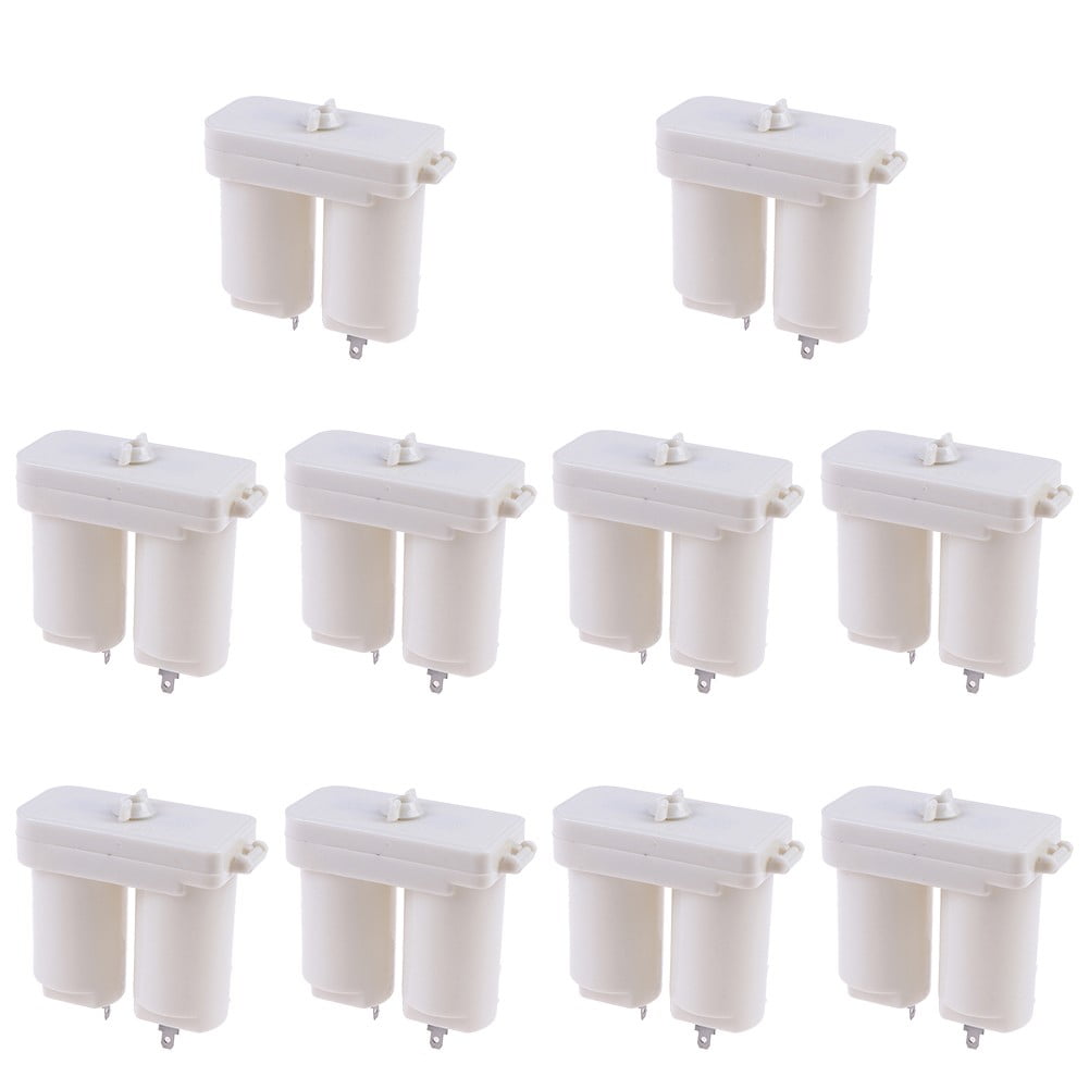 Double Compartments Battery Box For Gas Water Heater Accessories White ...