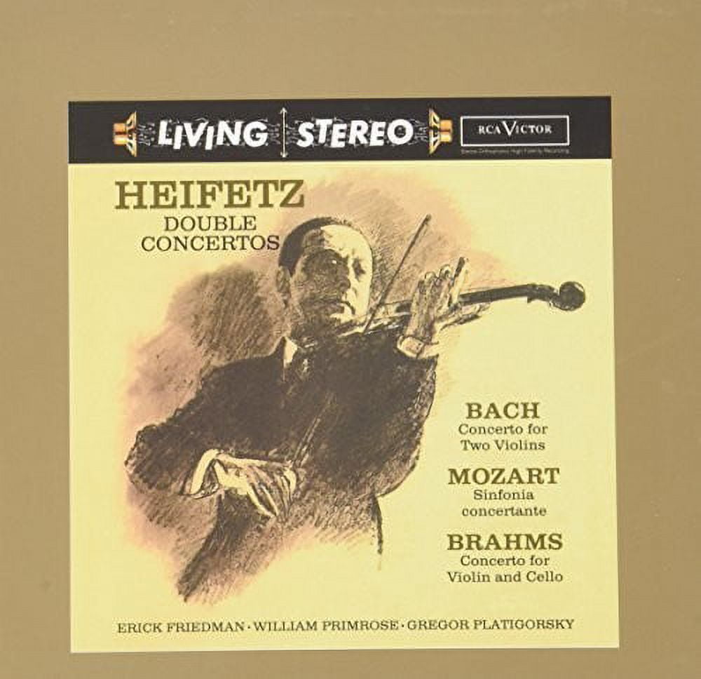 Jascha Heifetz - Double Concertos: Bach, Mozart, Brahms - Music & Performance - CD - Walmart.com