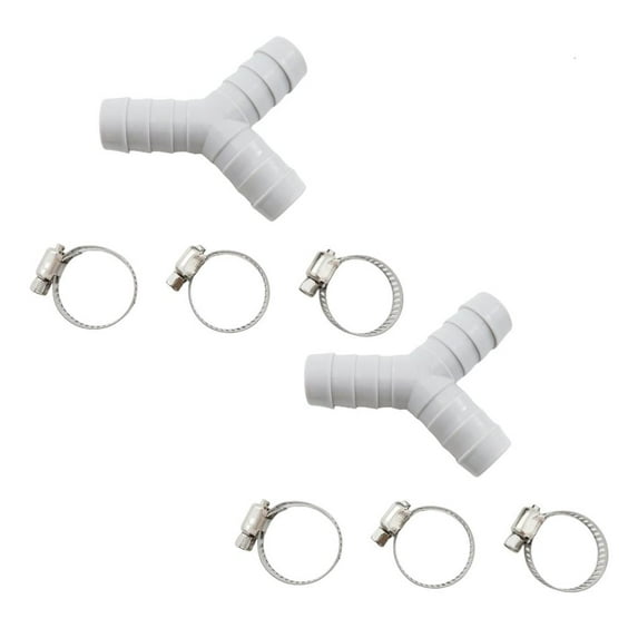 Double Connection Y Shaped Washing Machine Drainage Water Discharge ...