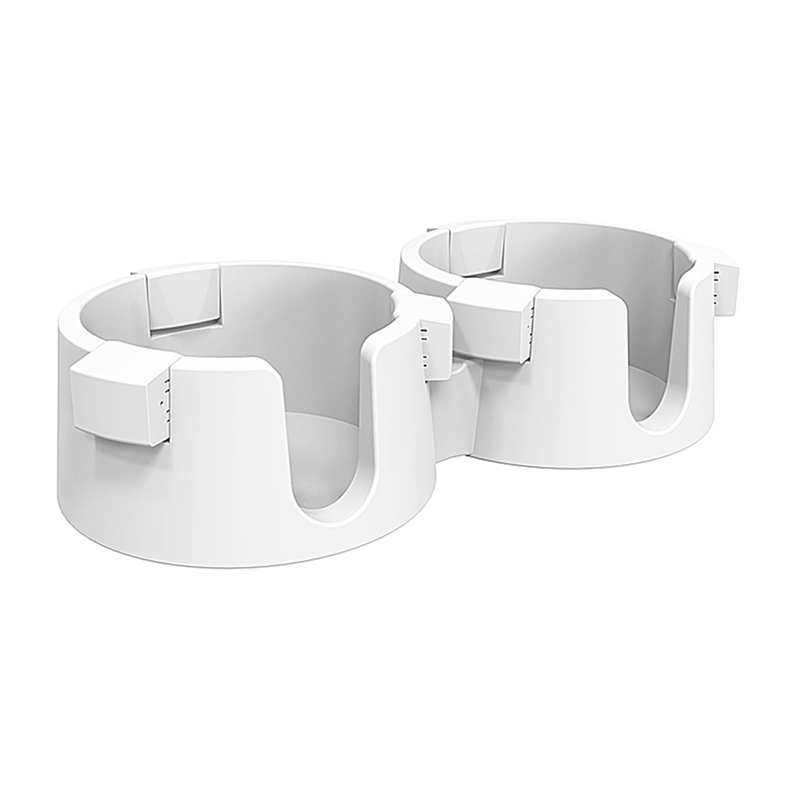 Double Cup Holder for Desks and Tables with Strong Adhesive and Double ...