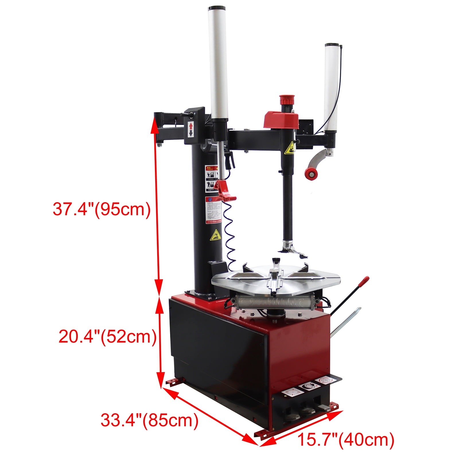 Double Cylinder Auxiliary Arm Tire Changer Tire Demount Machine ...