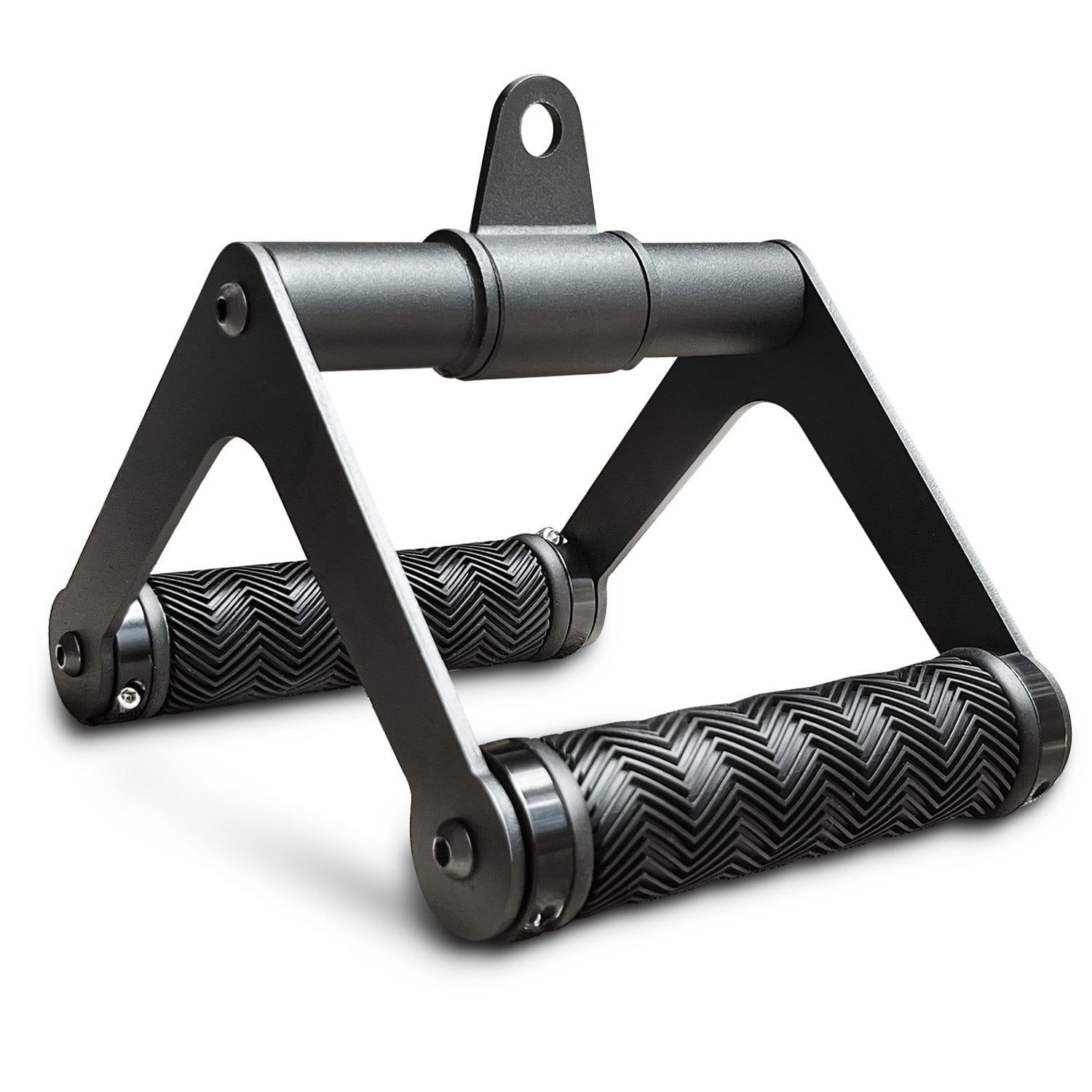 Double D Handle 360 Rotataing Cable Row Attachment for Cable Machine ...