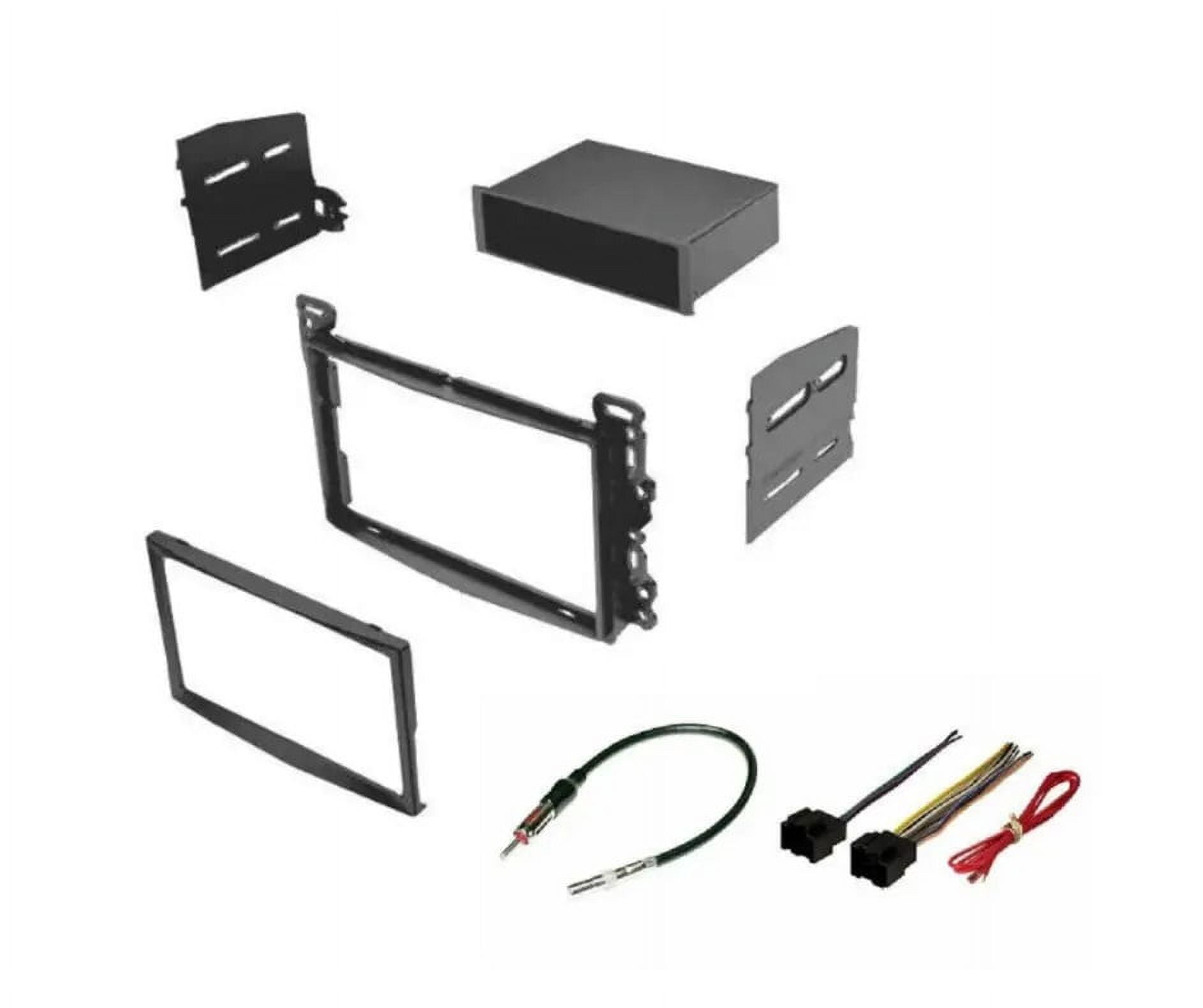 Double DIN Car Stereo Radio Installation Dash Kit with Pocket for ...