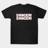 Double Danger Funny Warning Sign Parody Graphic, H17766 Unisex T-Shirt ...