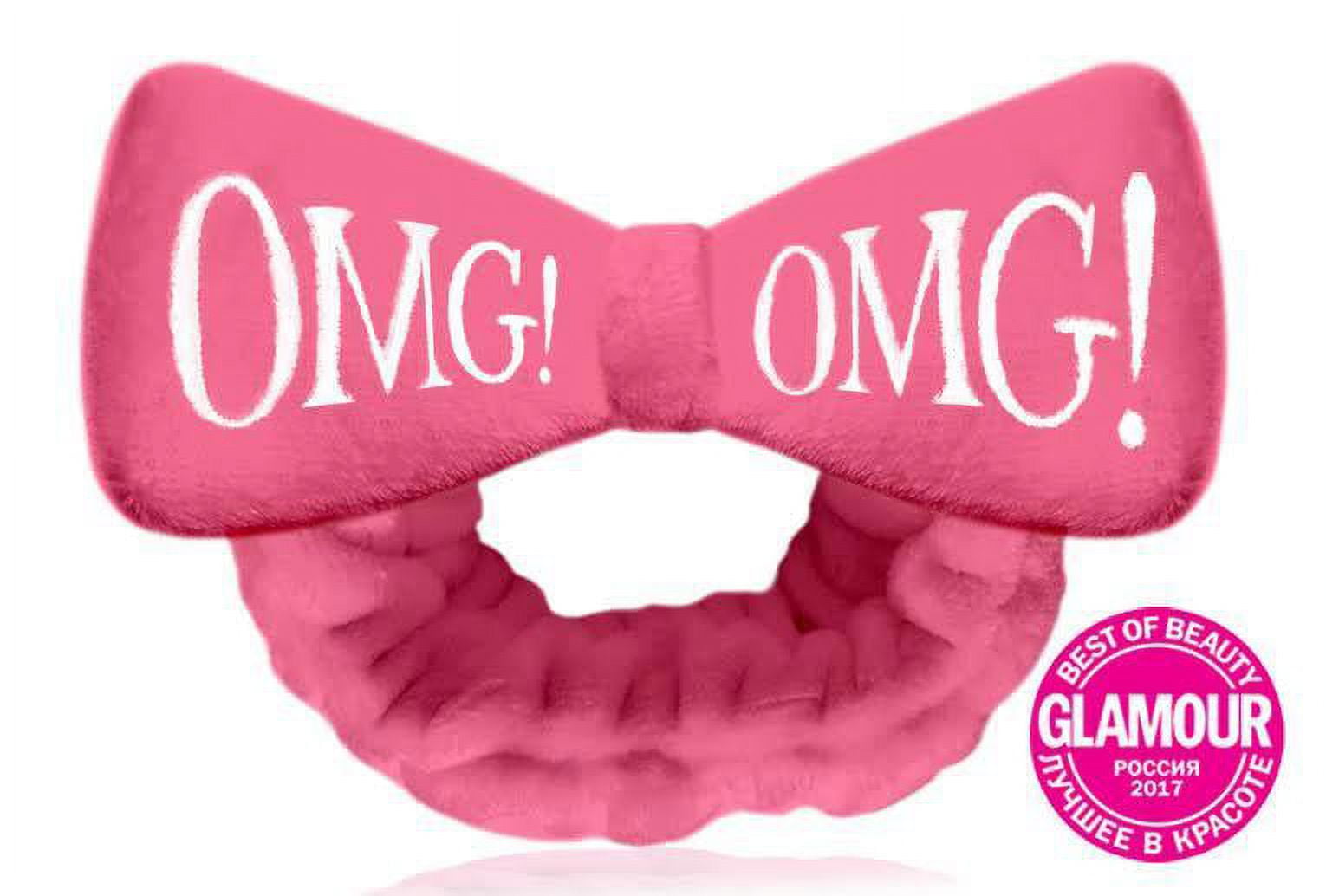 Double Dare OMG OMG! Mega Hair Face Wash Head Band - Hot Pink - Walmart.com