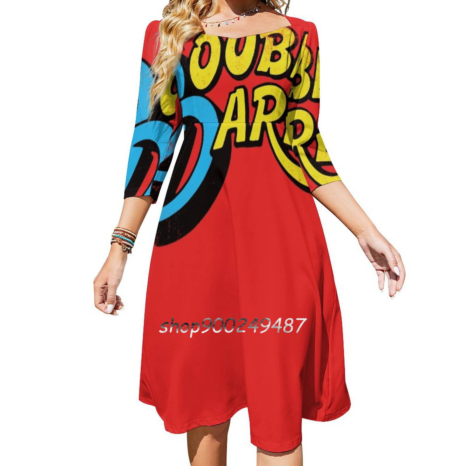 Double Dare ( Vintage ) Square Neck Dress New Plus Size Elegant Women ...