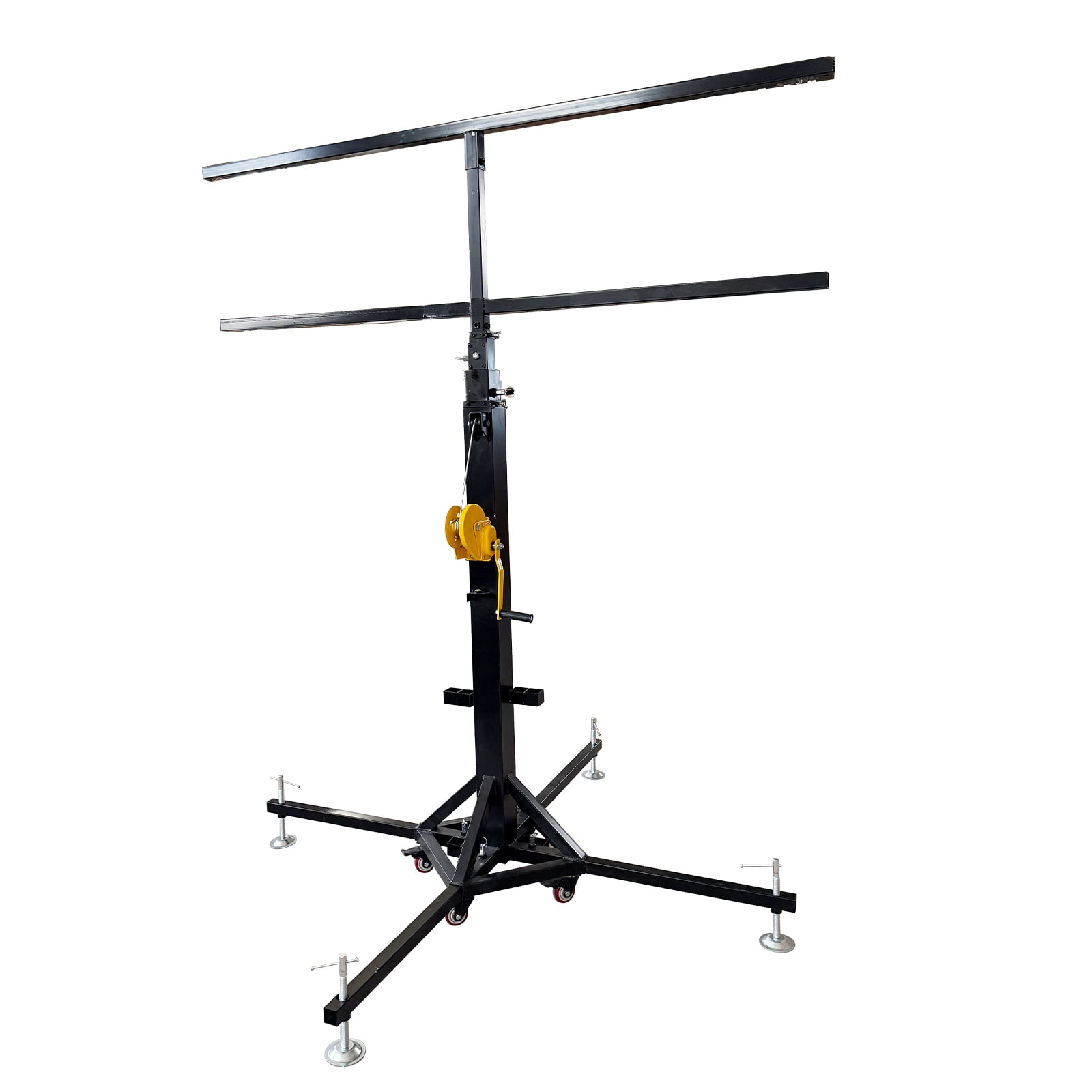 Double Deck Crank Stand Truss Tower Lifter Adjustable Height 5.9-20ft ...