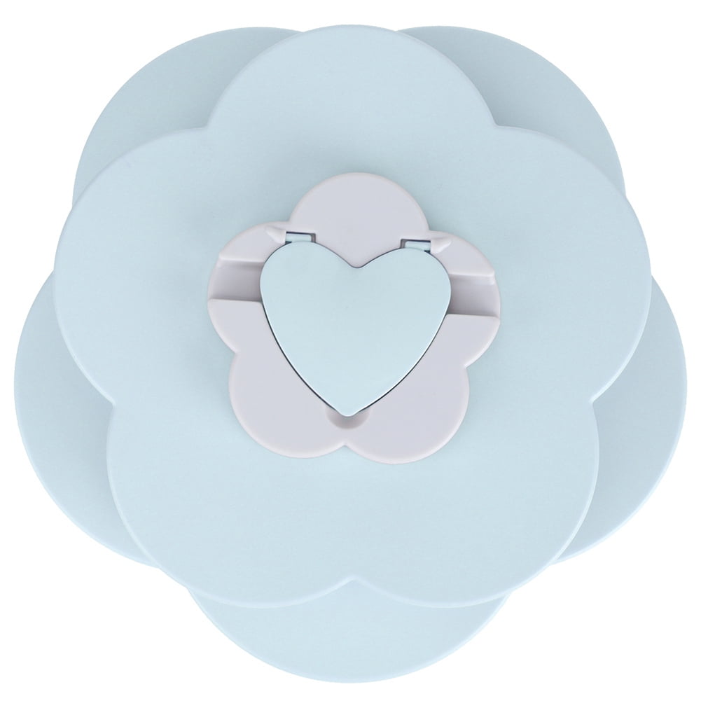 Double Deck Snack Box Candy Dish Petal Rotating Dried Fruit Plate ...