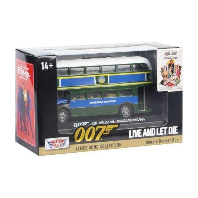 Double Decker Bus San Monique Transport James Bond 007 Live & Let Die ...
